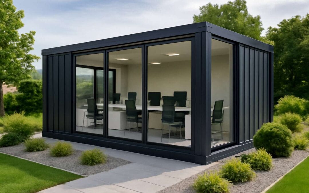 Affordable and Customizable Converted Office Containers for Sale to Fit ...