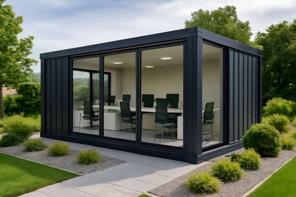 Affordable and Customizable Converted Office Containers for Sale to Fit ...