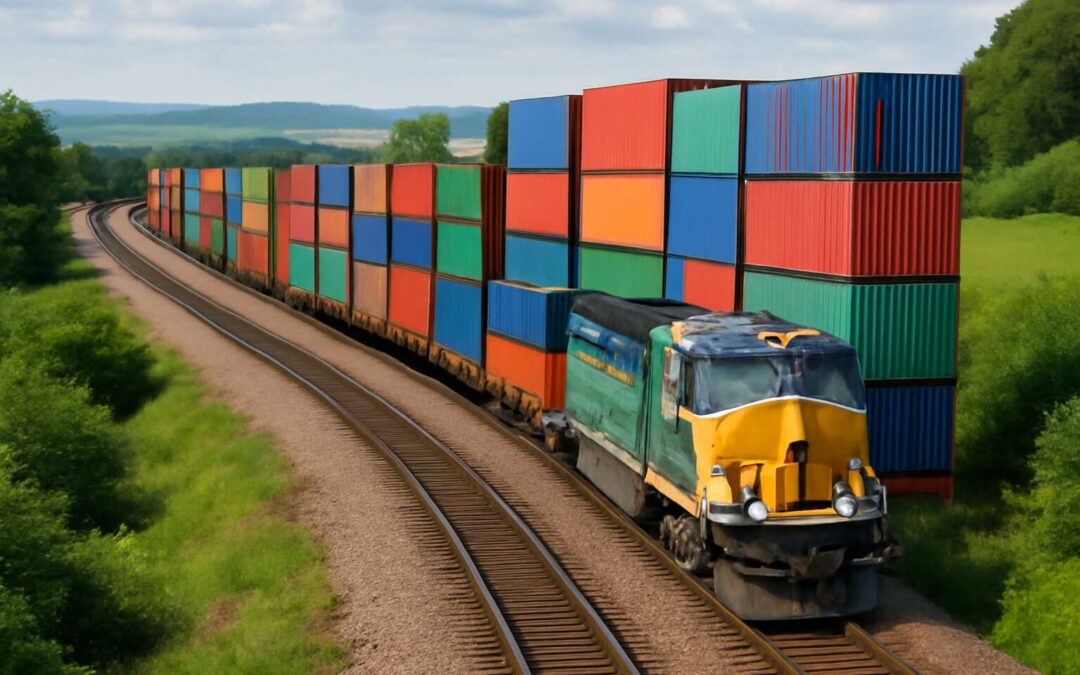 How Many Shipping Containers Can a Train Carry and What Factors Affect ...